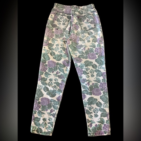 Forenza | Jeans | Vintage 8s High Waisted Pantspurple Flowers That Look ...